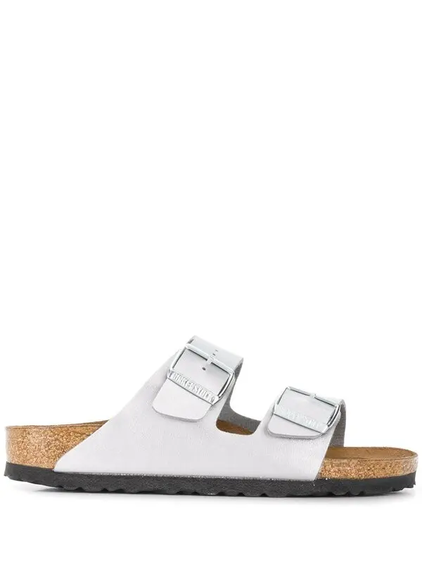 BIRKENSTOCK Arizona Sandals - Silver