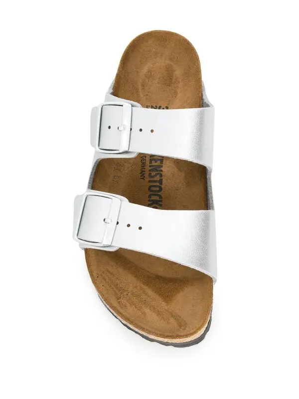 BIRKENSTOCK Arizona Sandals - Silver