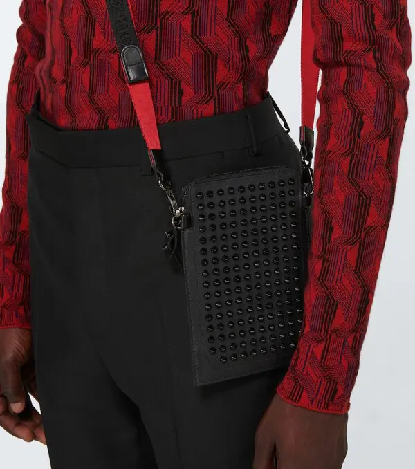 CHRISTIAN LOUBOUTIN Loubilab Spike Shoulder Bag