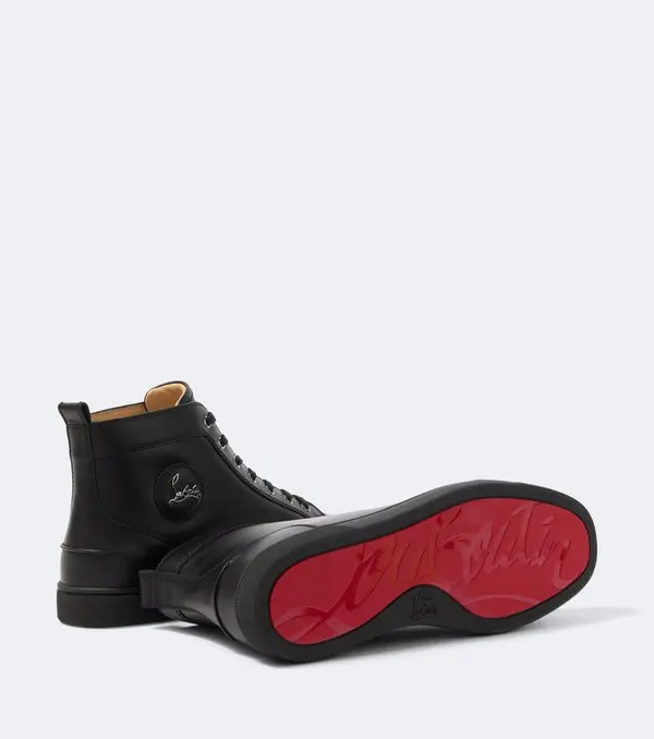 CHRISTIAN LOUBOUTIN Louis High-top Leather Sneakers