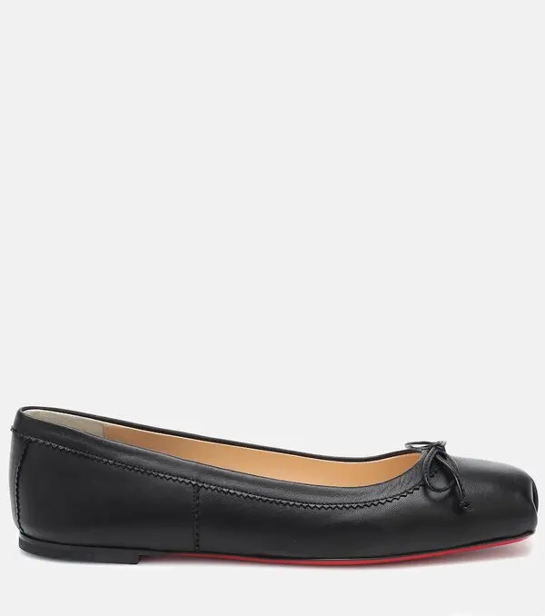 CHRISTIAN LOUBOUTIN Mamadrague Ballet Flats - Black