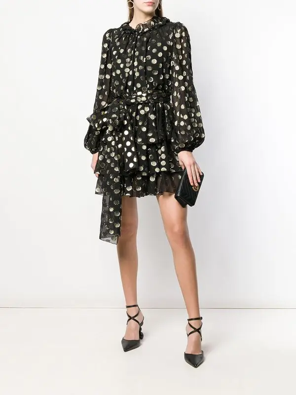 Dolce & Gabbana Polka-dot Tiered Dress