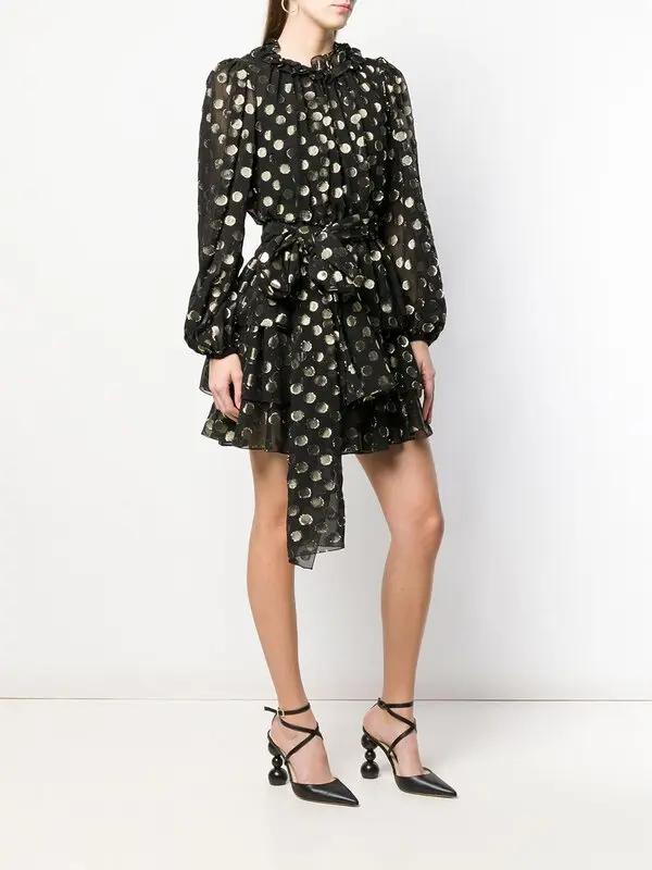 Dolce & Gabbana Polka-dot Tiered Dress