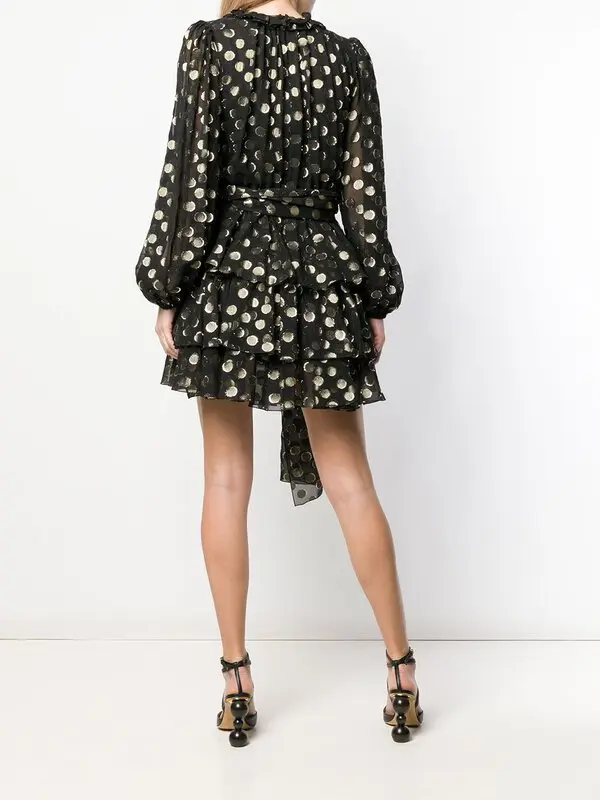 Dolce & Gabbana Polka-dot Tiered Dress