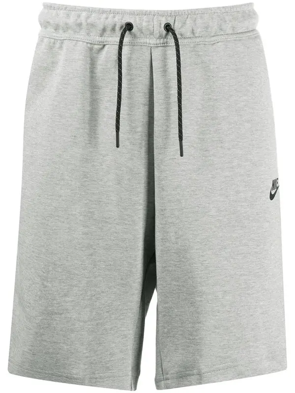 Nike Swoosh Logo Shorts - Grey