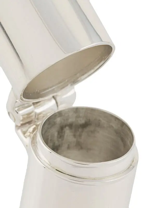 AMBUSH Tube Pendant Necklace - Silver