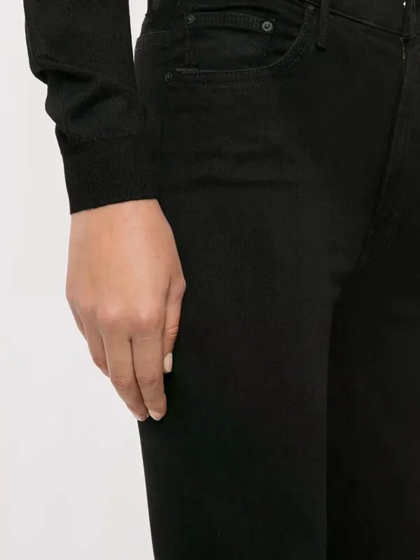 MOTHER Cropped Slim-fit Jeans
