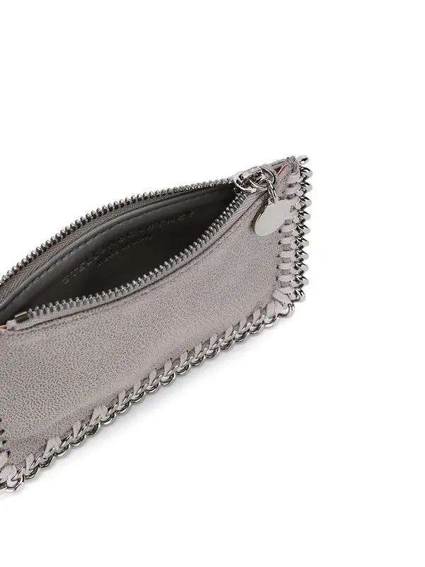Stella McCartney Falabella Zipped Wallet - Grey