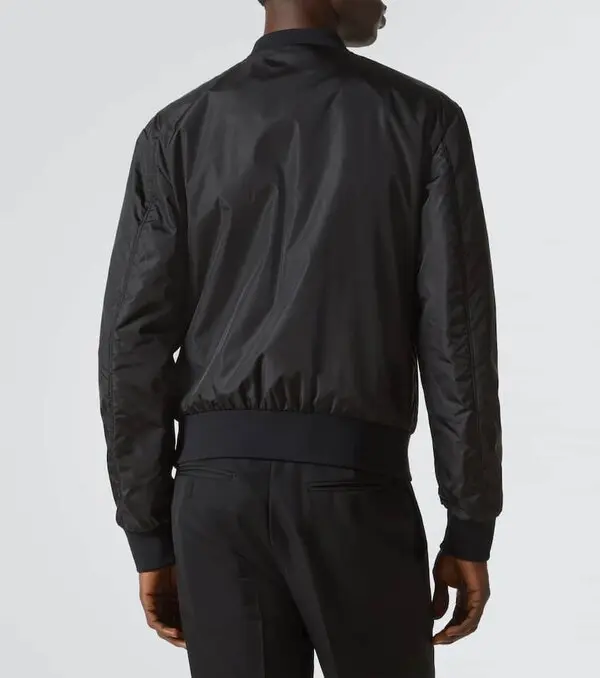 Dolce & Gabbana Bomber Jacket With Logo