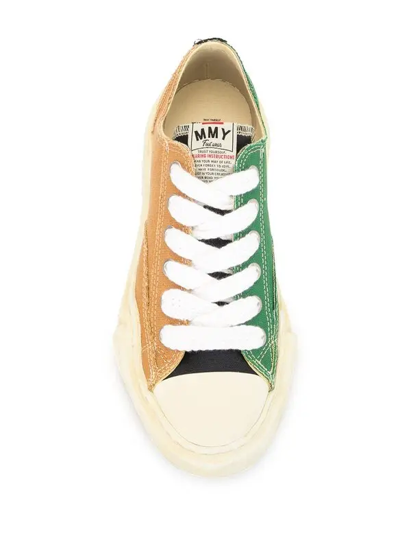 Mihara Yasuhiro Peterson Original Sole Low-top Sneakers - Green