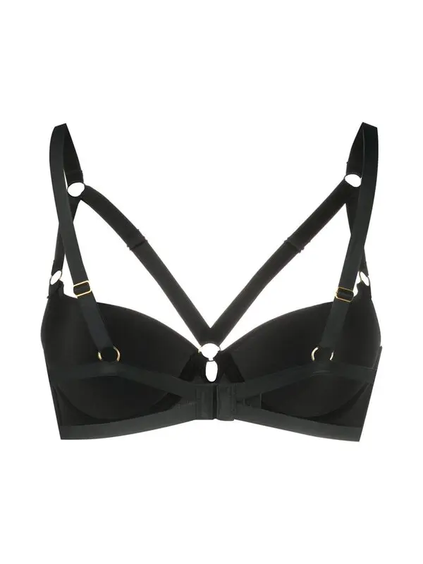 MAISON CLOSE Strap-embellished Padded Bra