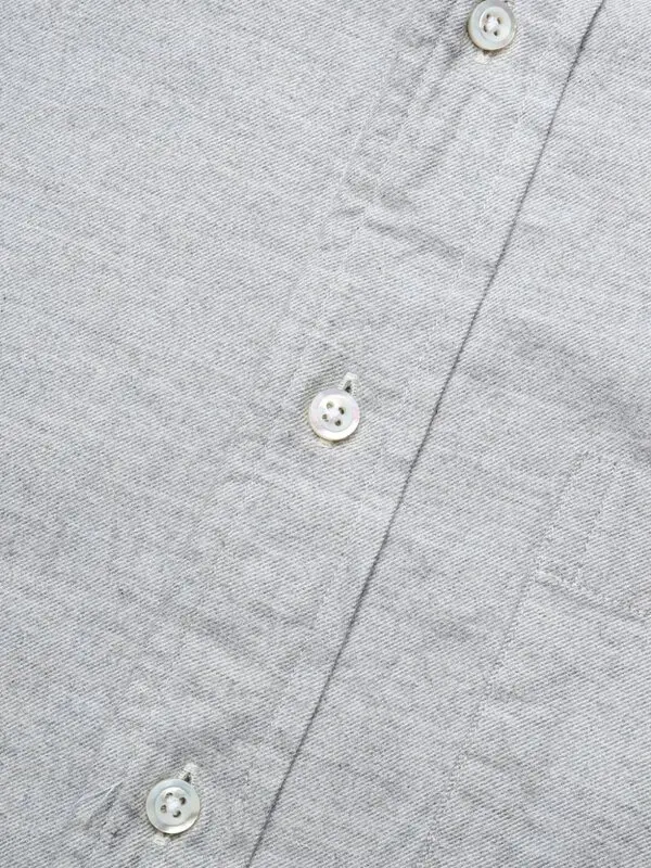 Thom Browne Long-sleeve Chambray Shirt - Grey