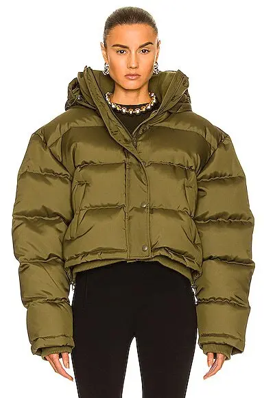 Wardrobe.NYC Puffer Jacket In White