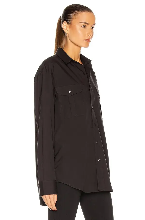 Wardrobe.NYC Oversize Shirt - Black