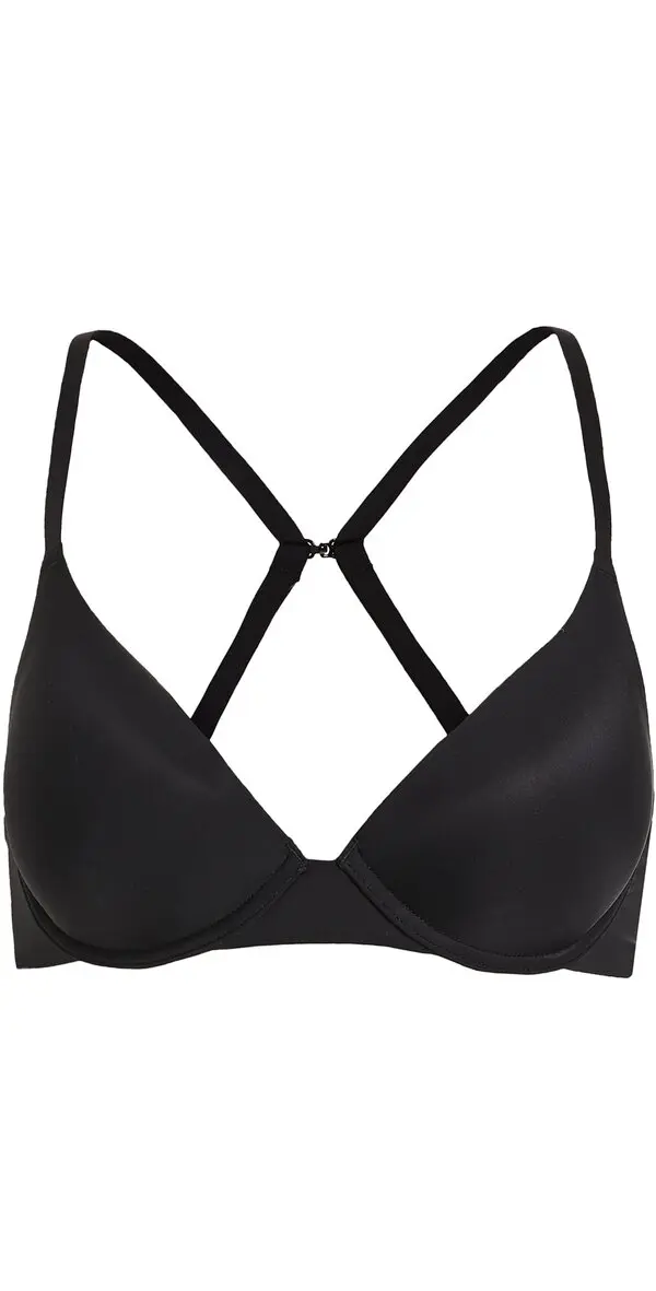 Natori Minimal Convertible Push-up Bra - Black
