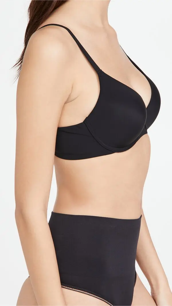 Natori Minimal Convertible Push-up Bra - Black