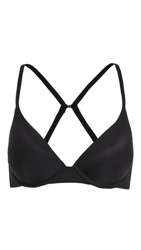Natori Minimal Convertible Push-up Bra - Black
