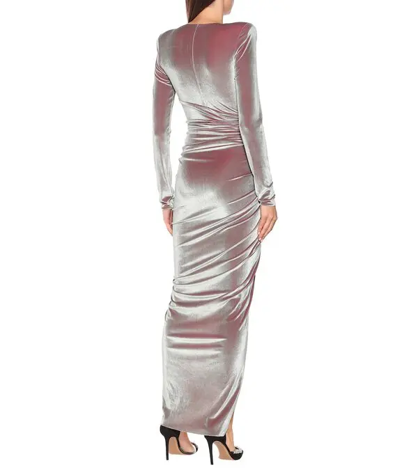 Alexandre Vauthier Stretch-velvet Gown