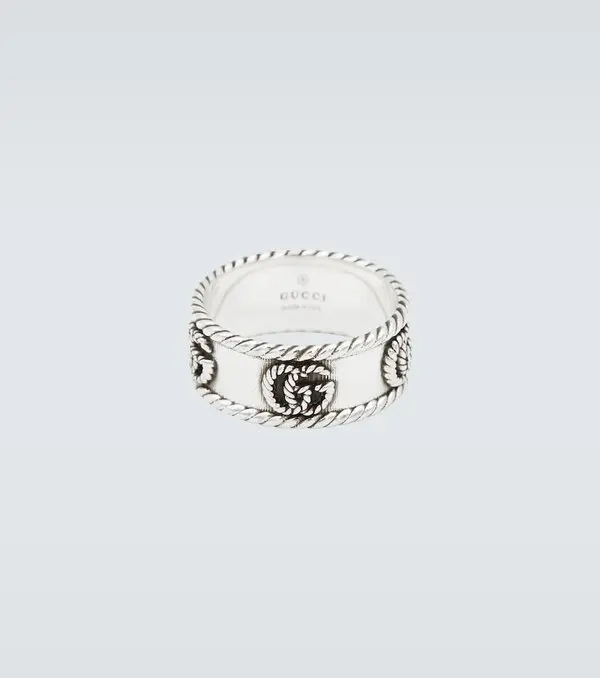 Gucci Double G Sterling Ring