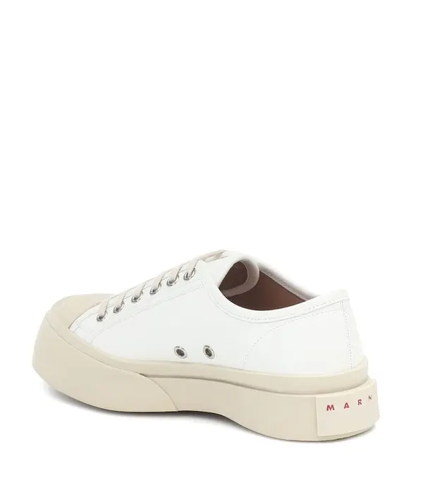 Marni Pablo Leather Sneakers - White