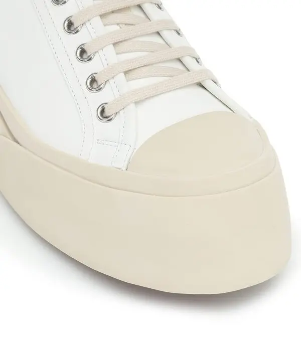 Marni Pablo Leather Sneakers - White