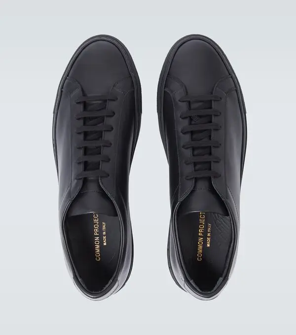 COMMON PROJECTS Original Achilles Low Sneakers - Black