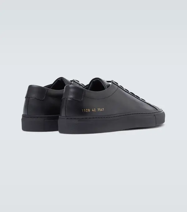 COMMON PROJECTS Original Achilles Low Sneakers - Black