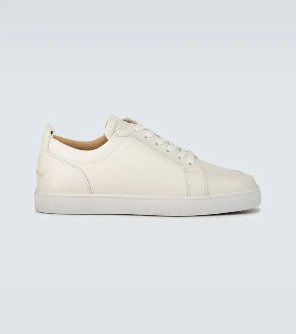 CHRISTIAN LOUBOUTIN Rantulow Leather Sneakers - White