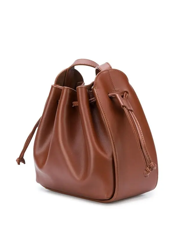 A.P.C. Courtney Small Bucket Bag - Brown | Editorialist