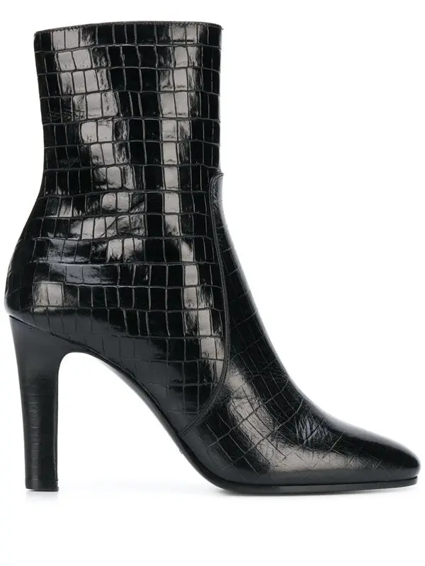 Saint Laurent Jane 90 Zip Boots