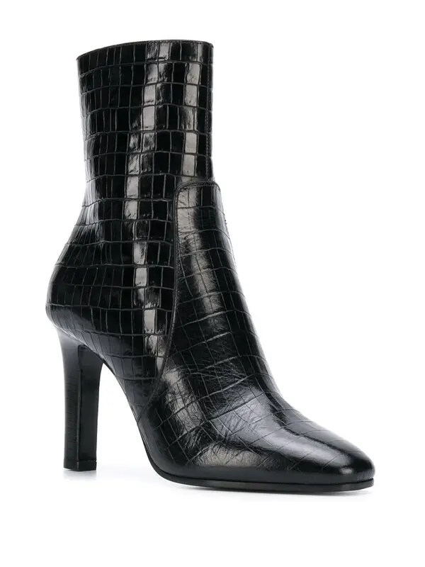 Saint Laurent Jane 90 Zip Boots