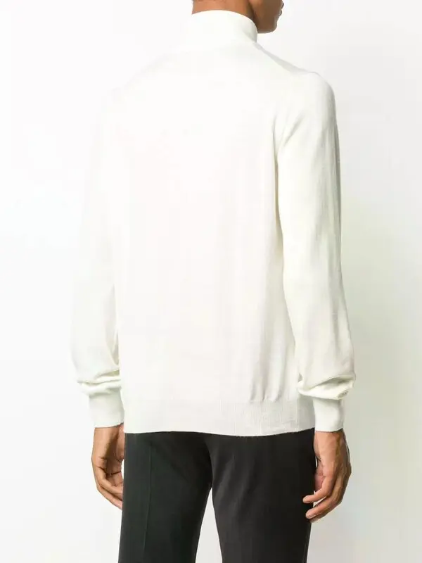 FILERIA Fine Knit Roll Neck Jumper