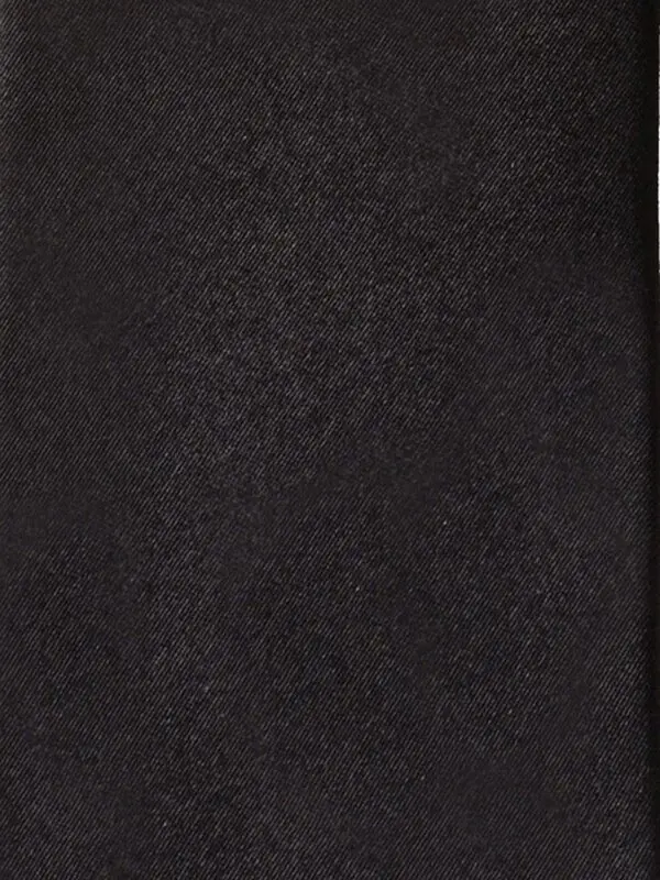 Prada Pointed Satin Tie - Black