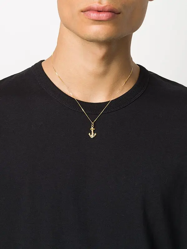 TRUE ROCKS Anchor Pendant Necklace