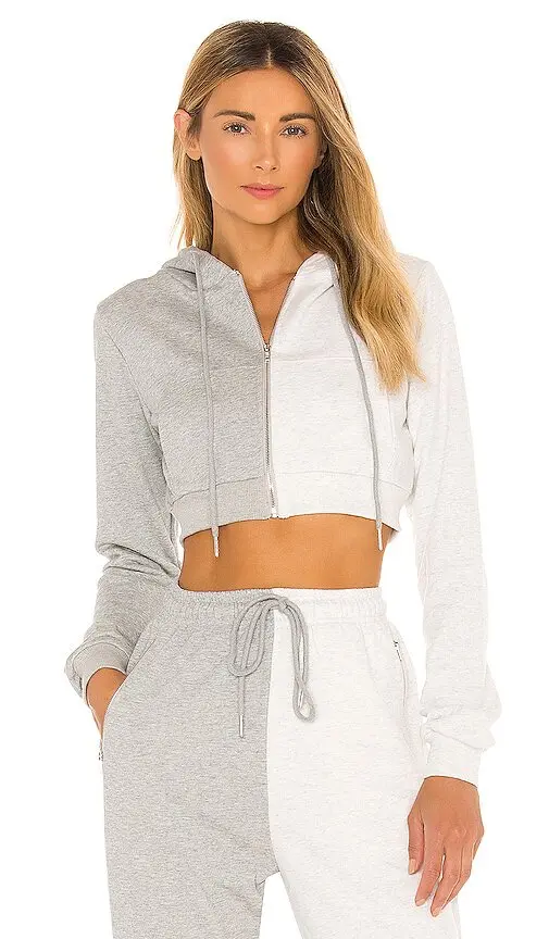 Superdown Renna Cropped Hoodie