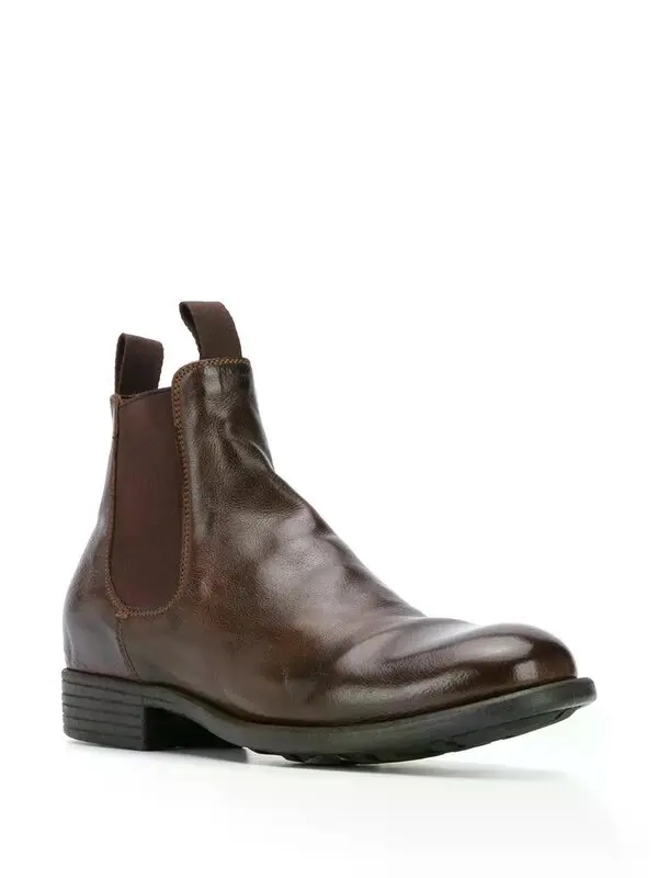 Officine Creative Leather Chelsea Boots