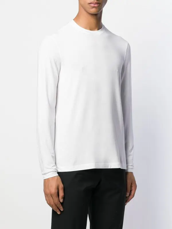 Giorgio Armani Longsleeved T-shirt - White