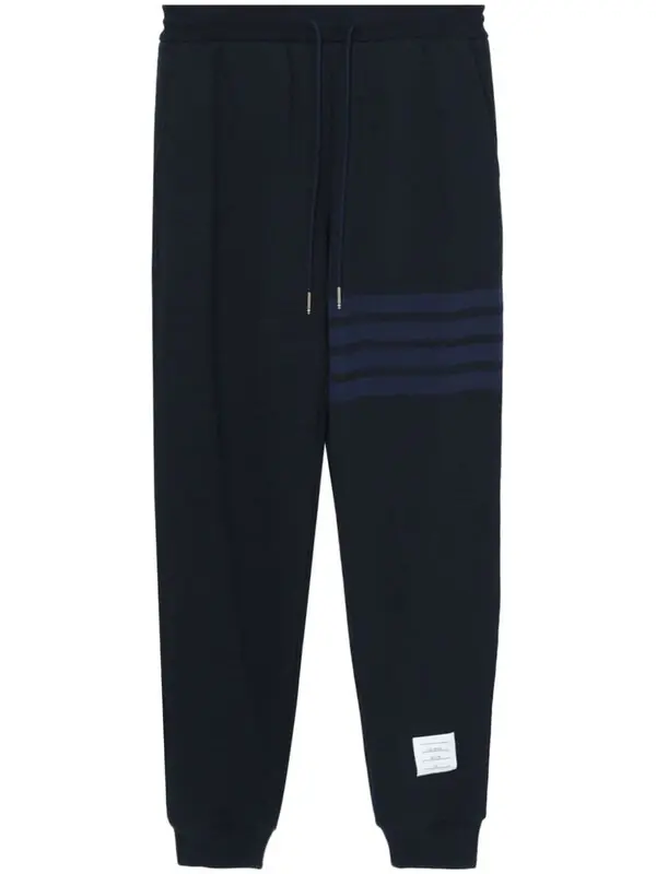 Thom Browne 4-bar Loopback Track Pants - Blue