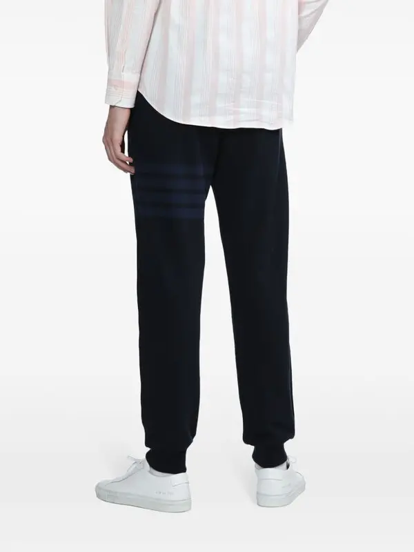 Thom Browne 4-bar Loopback Track Pants - Blue