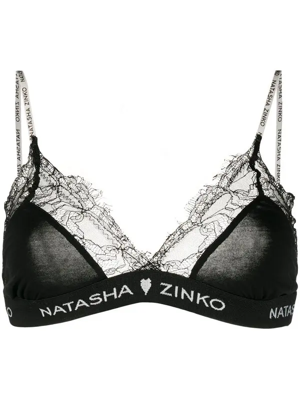 Natasha Zinko Lace Triangle Bra