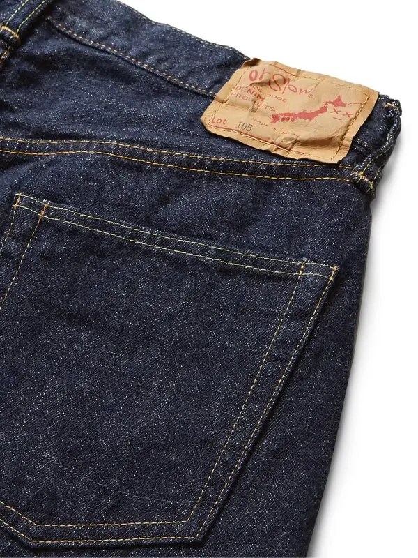 ORSLOW 105 Selvedge Straight-leg Jeans