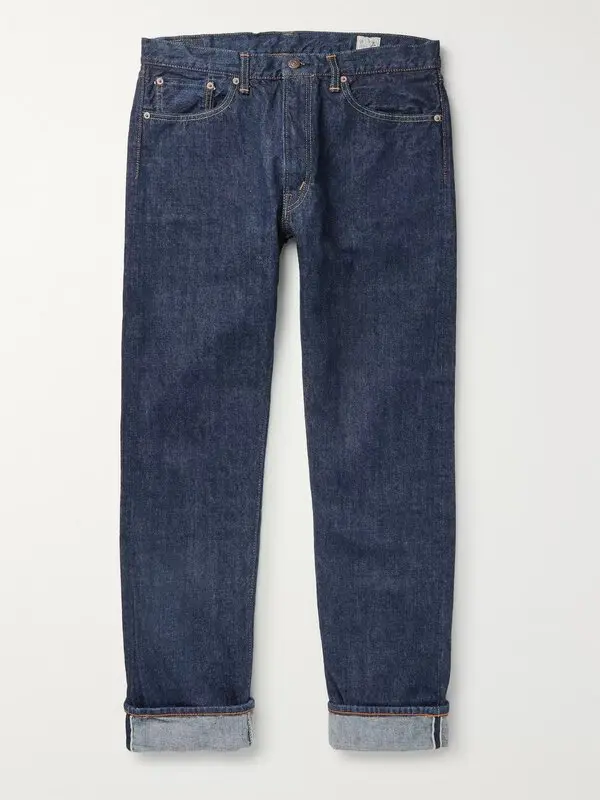 ORSLOW 107 Slim-fit Selvedge Denim Jeans - Blue