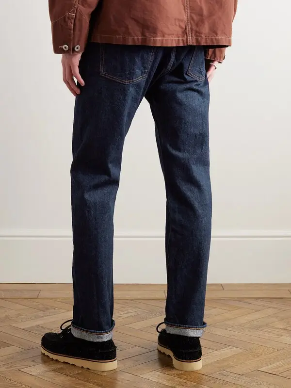 ORSLOW 107 Slim-fit Selvedge Denim Jeans - Blue