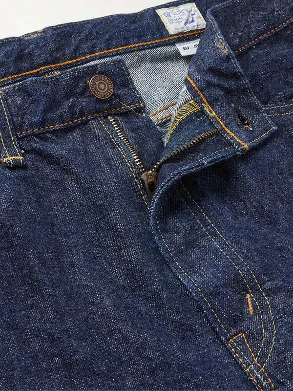ORSLOW 107 Slim-fit Selvedge Denim Jeans - Blue
