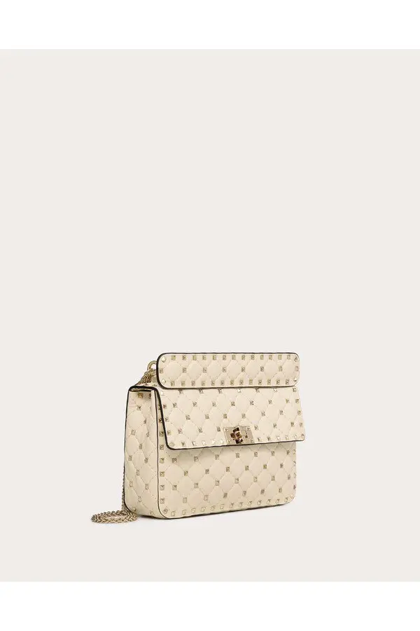 Valentino Garavani Medium Rockstud Spike Nappa Leather Bag