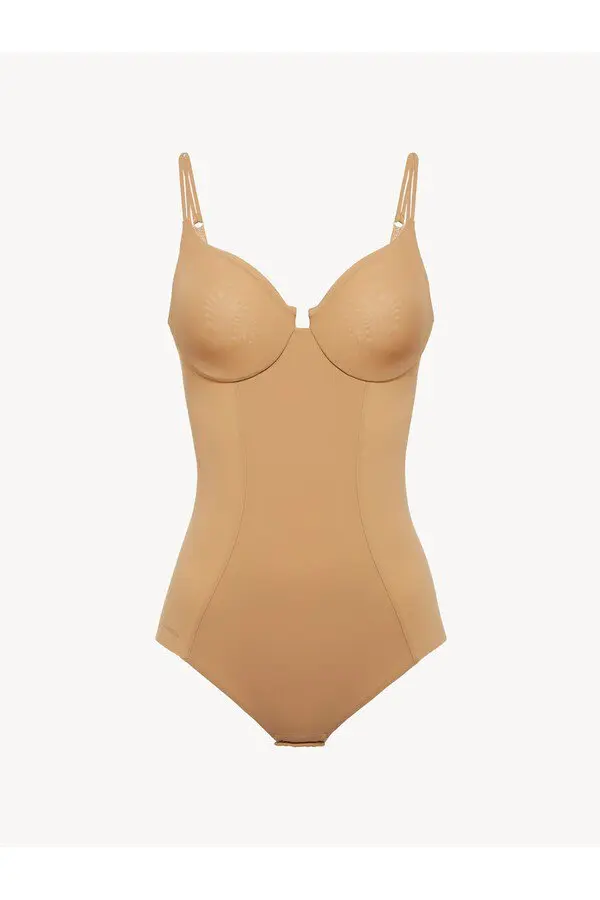 La Perla Underwired Bodysuit In Nude