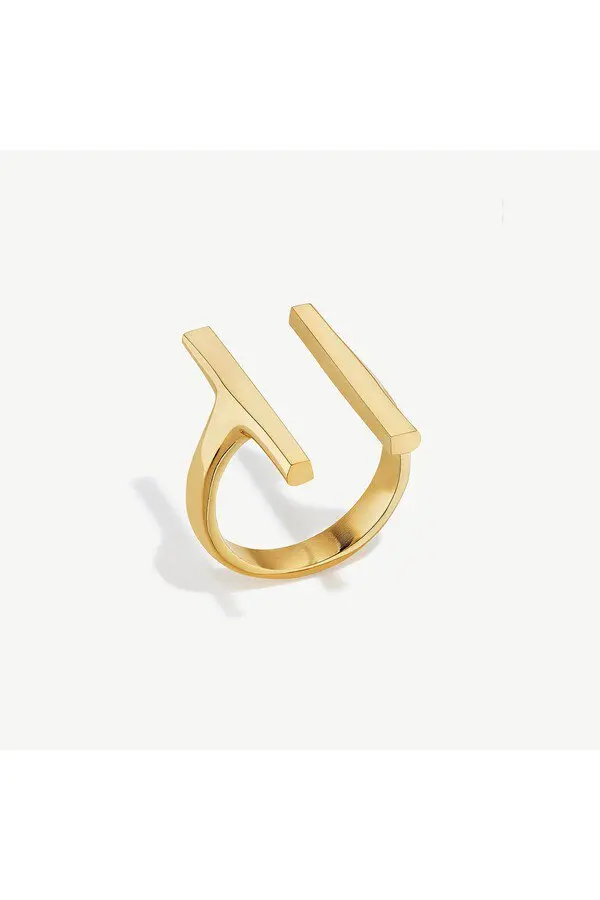 SOKO Double Bar Ring - Gold