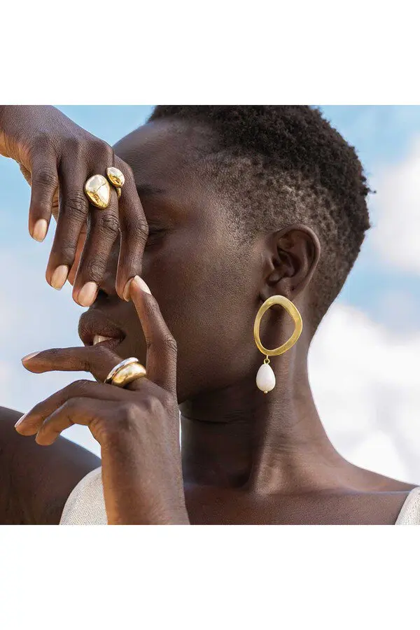 SOKO Sabi -plated Statement Ring