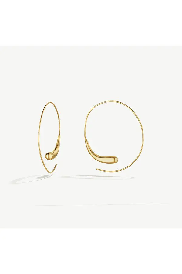 SOKO Dash Hoop Earrings - Gold