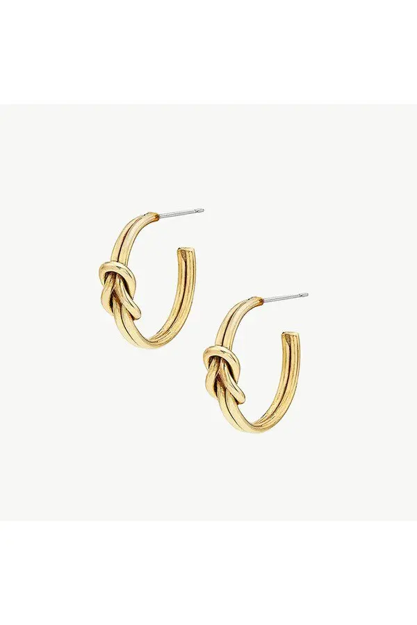 SOKO Sayo Hoop Earrings - Gold